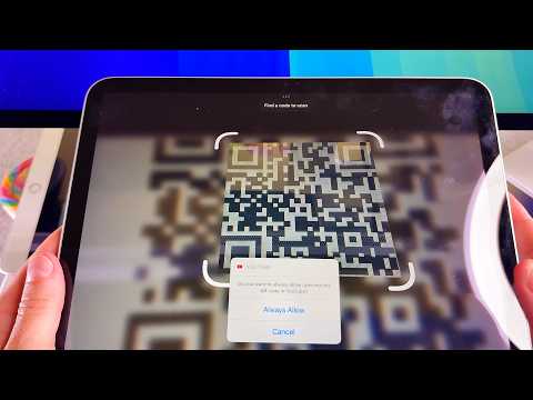 How to Scan QR Code on the iPad 11th Generation