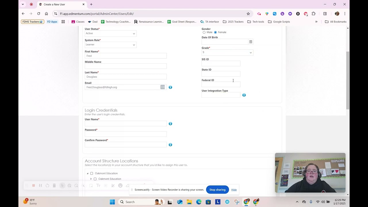 Tech Tip Edmentum Creating a Student Account