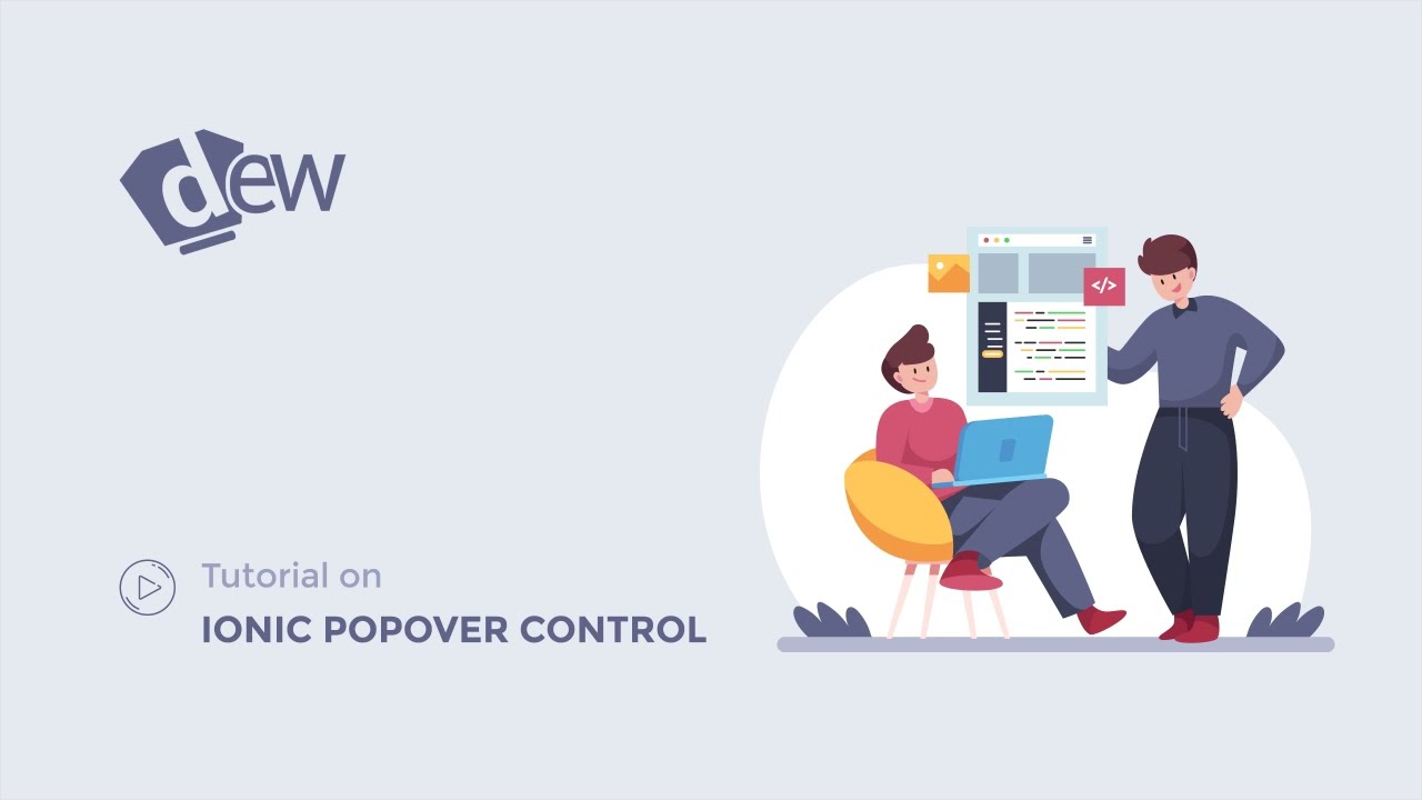 Creating an Ionic-pop over in DEW Studio | Low-Code Platform Tutorial