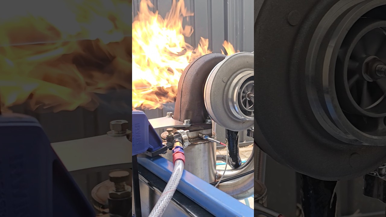 SUBSCRIBE for more Jet Engine content! 🔥 #engineering #aerospace #turbo #turbocharged #turbojet