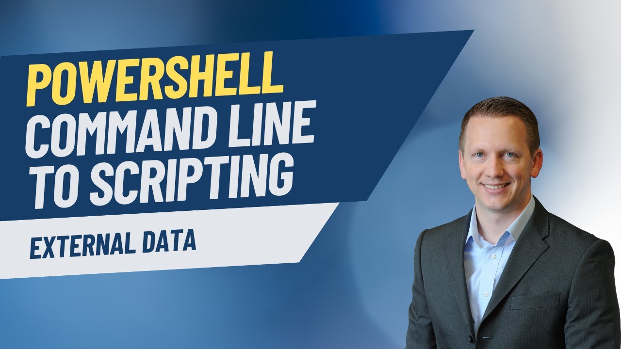 PowerShell Command Line to Scripting | External Data