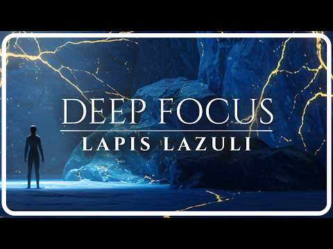 Lapis Lazuli Cave Ambiance | Deep Focus & Wisdom