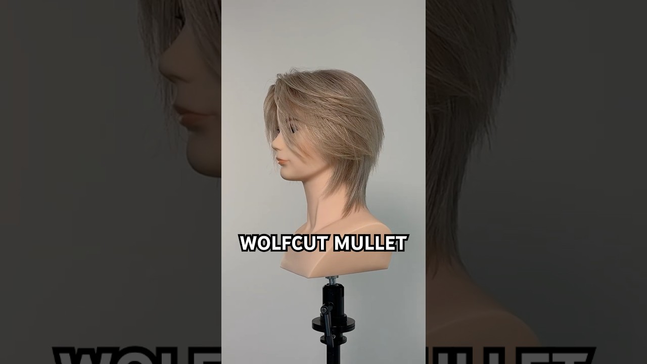 Wolfcut Mullet Hair Tutorial | Short Mullet Haircut for Boys | 2025 Modern Mullet #haircuttutorial