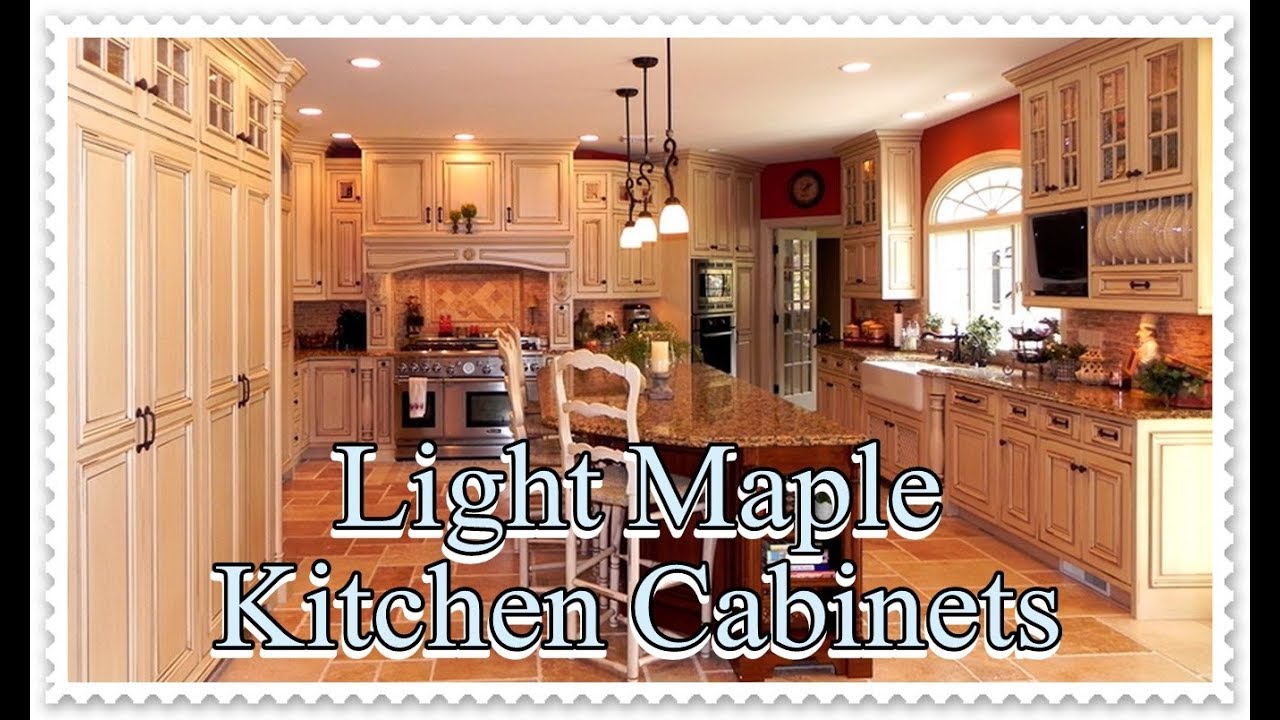 Things to Know About Light Maple Kitchen Cabinets