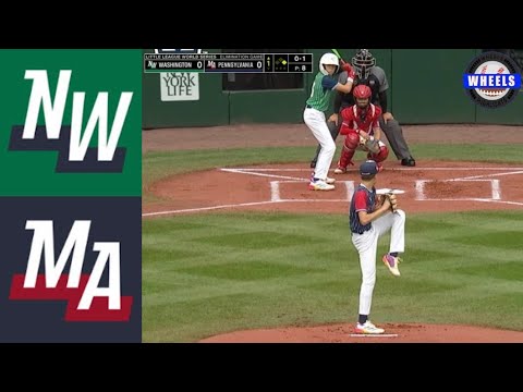 Washington vs Pennsylvania | LLWS Elimination Game | 2024 LLWS Highlights