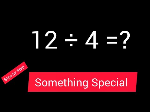 12 Divided by 4 || 12 ÷ 4 ||How do you divide 12 by 4 step by step?||Long Division
