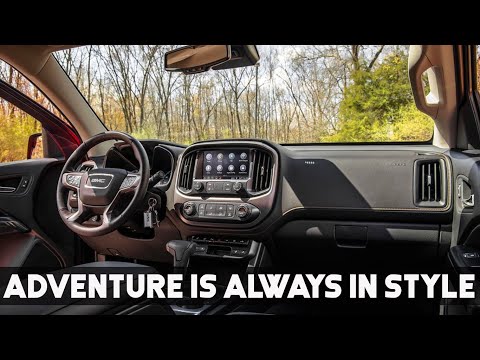 2022/2023 GMC Canyon Interior Review