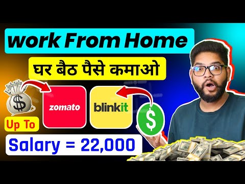 โ
Blinkit Work From Home Jobs | Zomato work From Home jobs | Blinkit chat support job | online jobs
