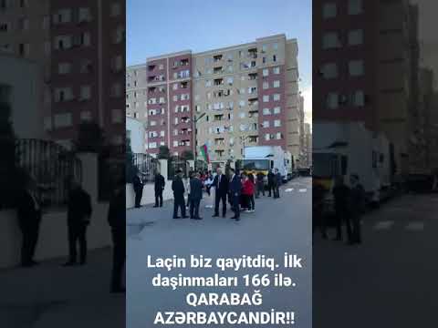 166 yük daşima və logistika Laçina doğru.