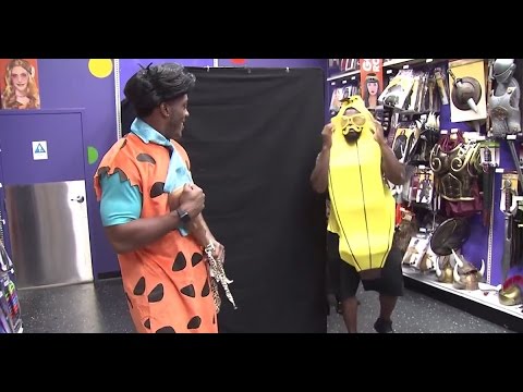 Party City Halloween Costume Shopping