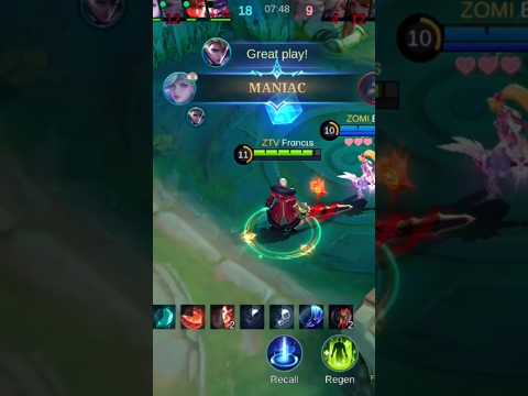 My Girlfriend Got a MANIAC with Miya While I Played Alucard! | MLBB Couple Shorts
