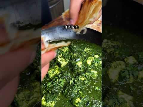 The BEST palak paneer ever 😍 #Shorts