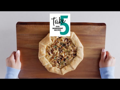 How to Make a Five-Ingredient French Onion Tart | SavoryOnline