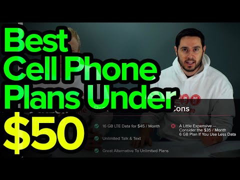 Best Cell Phone Plans Under $50 [2020]