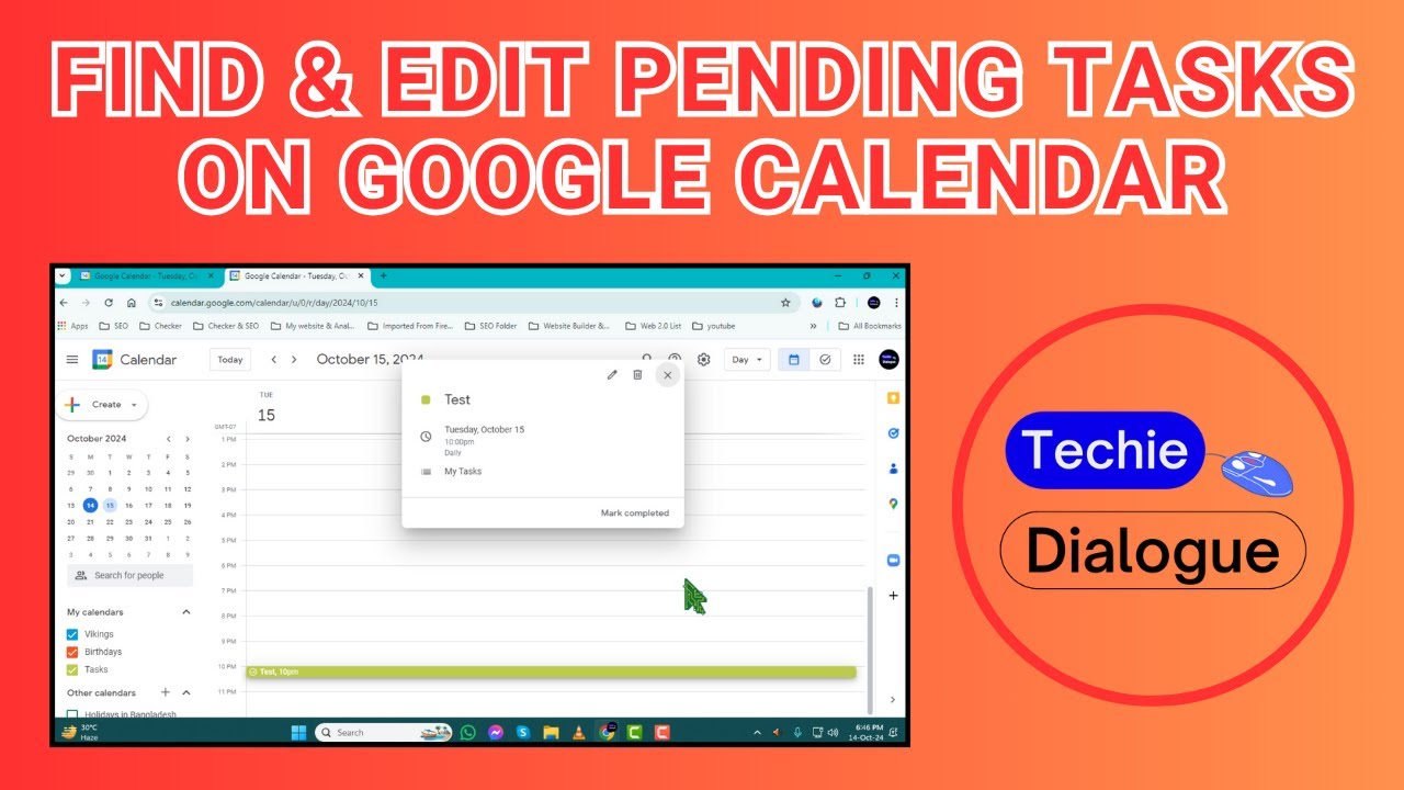 How to Find & Edit Pending Tasks on Google Calendar