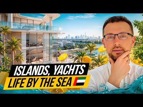 Dubai Islands Real estate by the sea in Dubai New beaches, a review of the Сotier and Sunset Bay