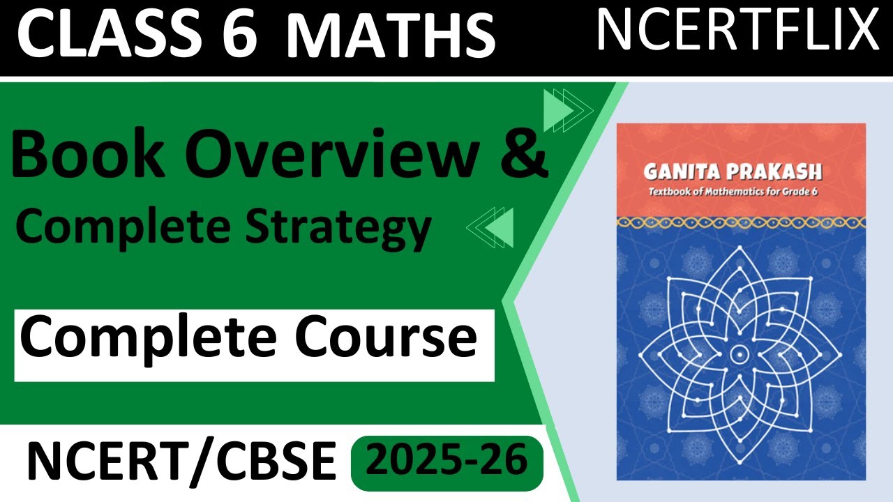 Class 6 Math - New Syllabus Overview | For Session 2025-26 | CBSE/NCERT | Complete Course | #1