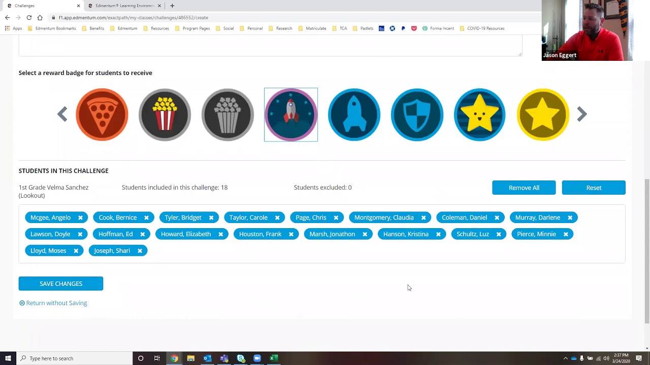 Exact Path: Creating Badge Challenges