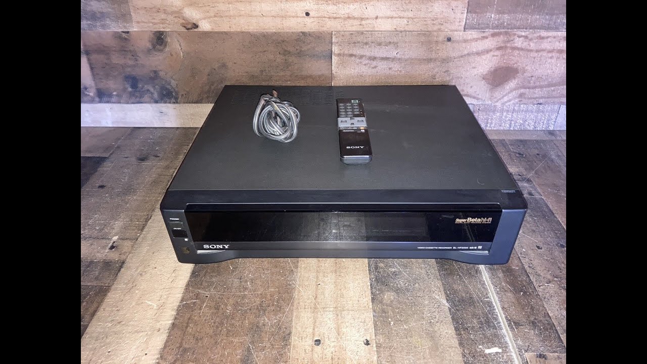 Sony SL HF2000 After Repairs And Review
