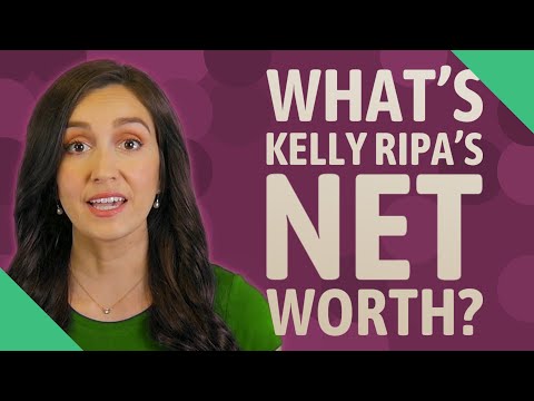 What's Kelly Ripa's net worth?