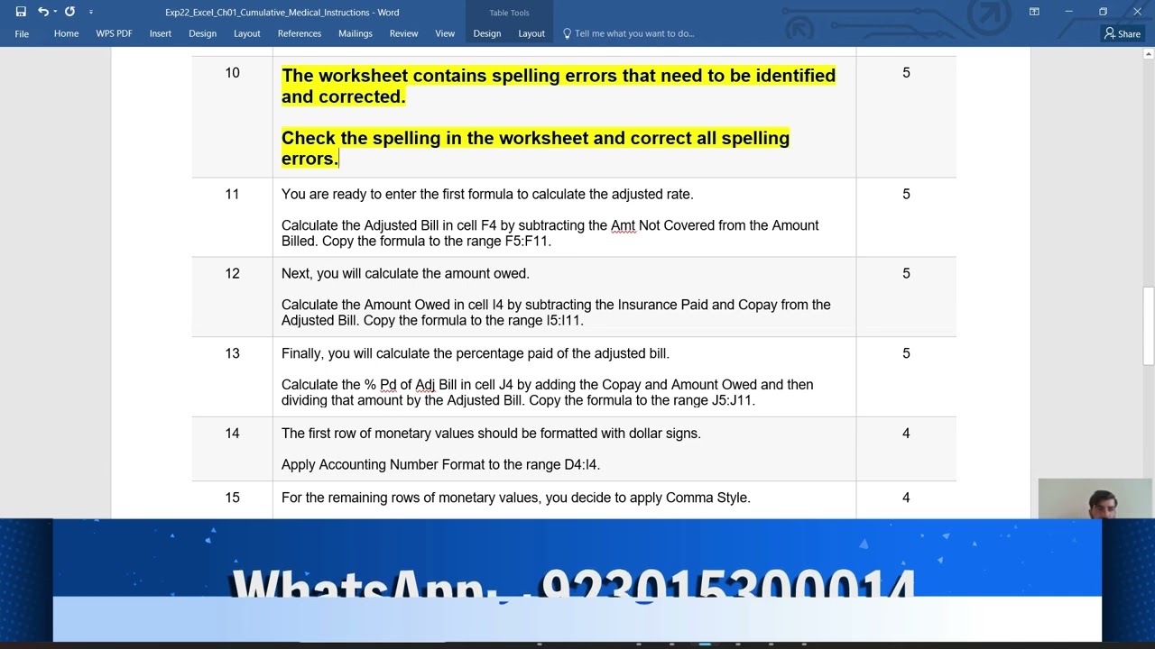 Exp22_Excel_Ch01_Cumulative_Medical | Exp22 Excel Ch01 Cumulative Medical Expenses