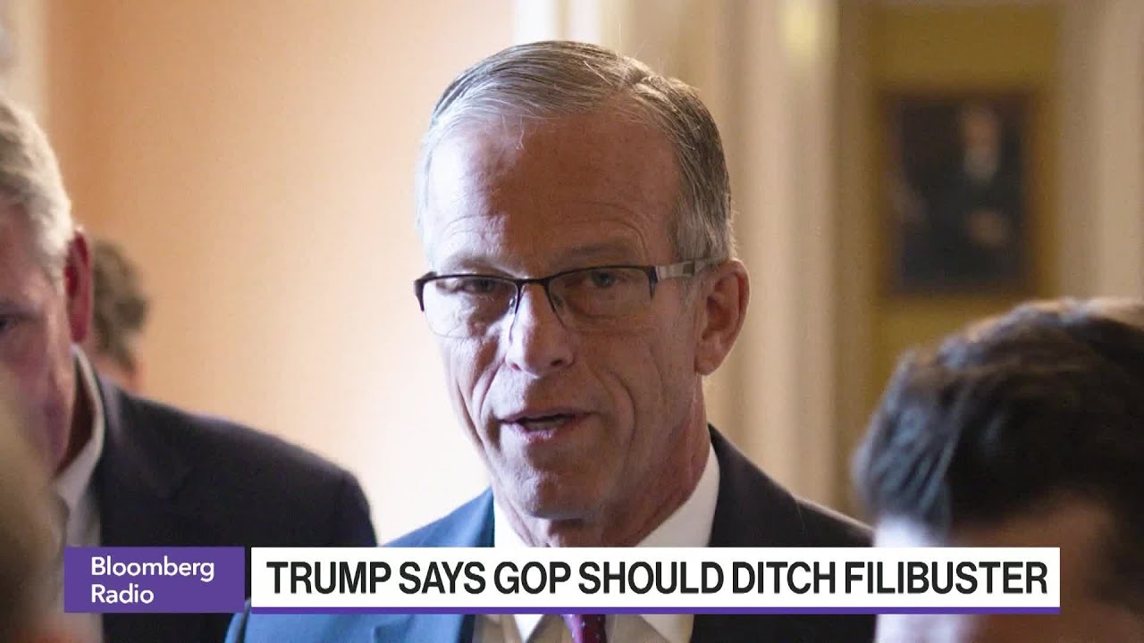 Trump Breaks From Thune, Doubles Down on Call to Ditch Filibuster