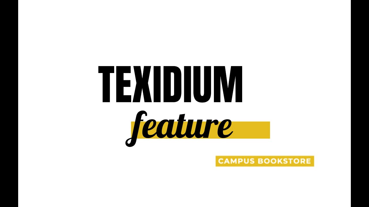 Texidium Features- Tips & Tricks