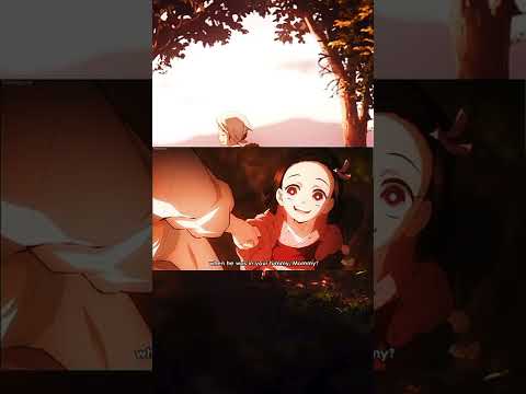 demon slayer | Nezuko's mother sings a beautiful lullaby for her
