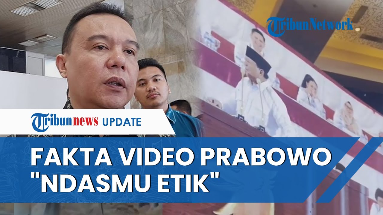 Sosok Penyebar Video Prabowo 'Ndasmu Etik' hingga Viral di Media Sosial ...