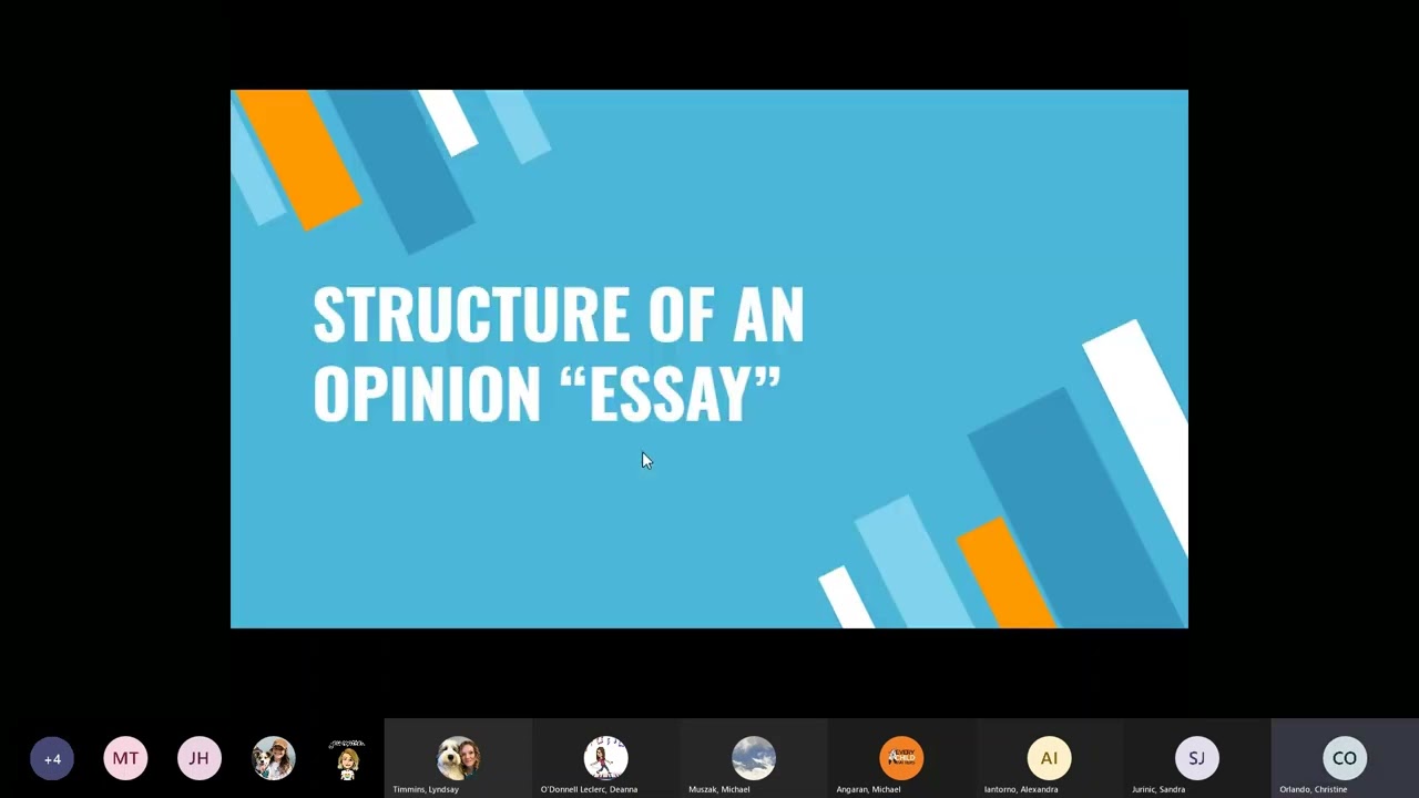 OSSLT Prep: Opinion Essay