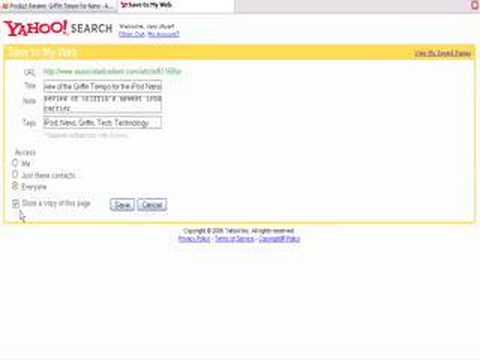 How To Use Yahoo MyWeb To Promote Your Articles