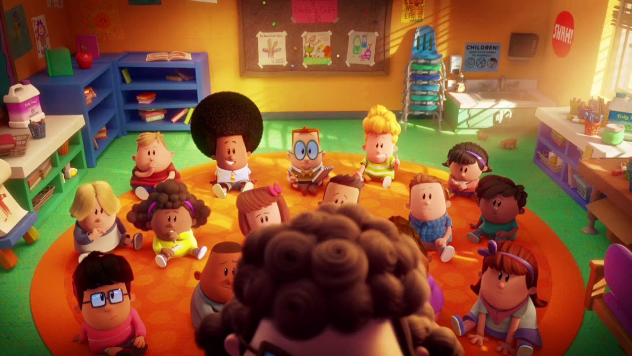 George & Harold in Kindergarten -Captain Underpants 2017