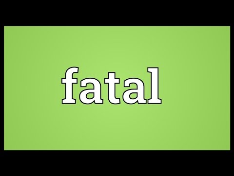 Fatal Meaning