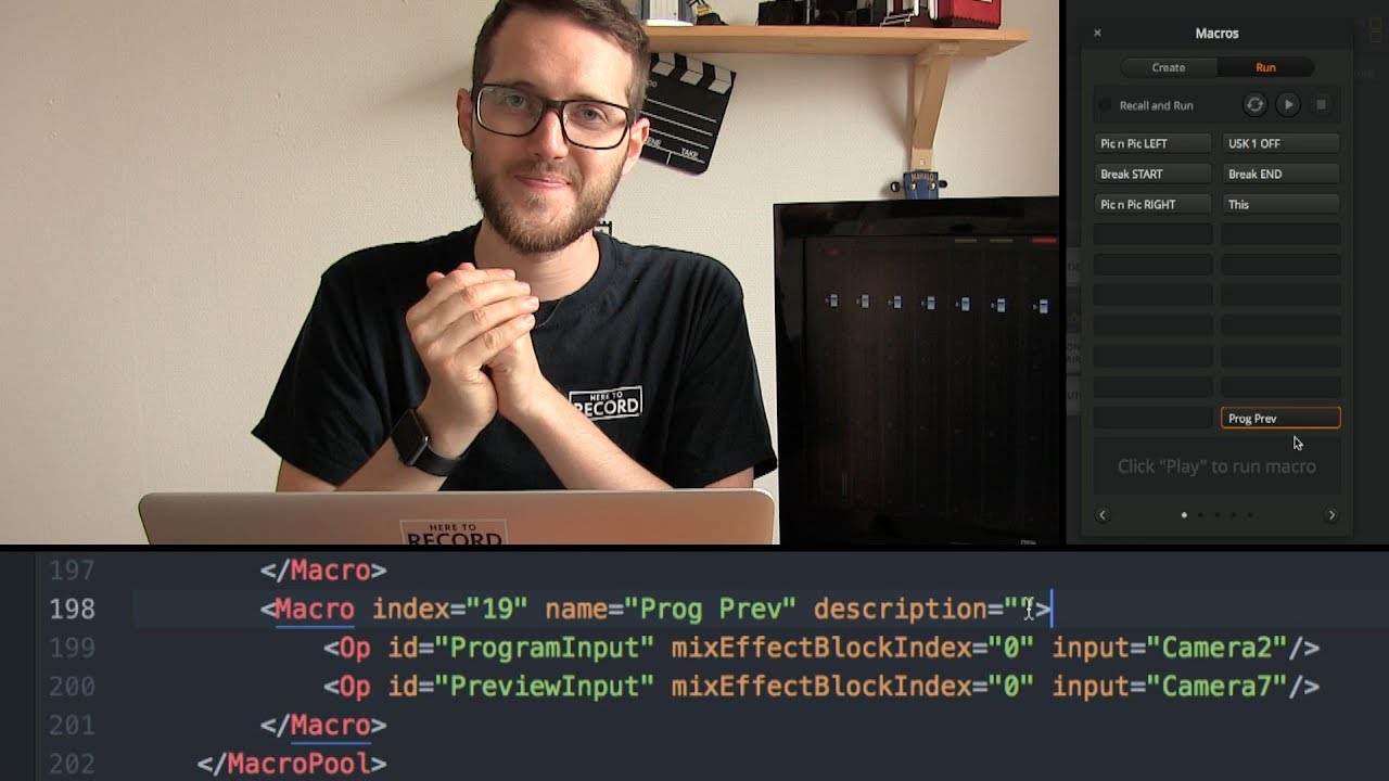 ATEM Macros - Getting started, XML editing and more // Show and Tell Ep.20