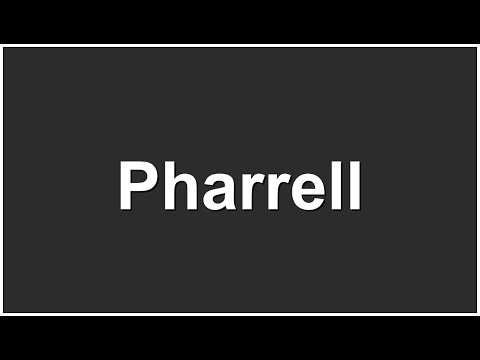 How to Pronounce Pharrell | Pharrell Williams Name Guide | Speak Pharrell Correctly