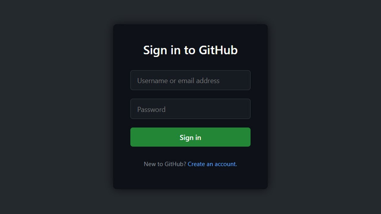 GitHub Login page Clone using HTML CSS #css #coding #login