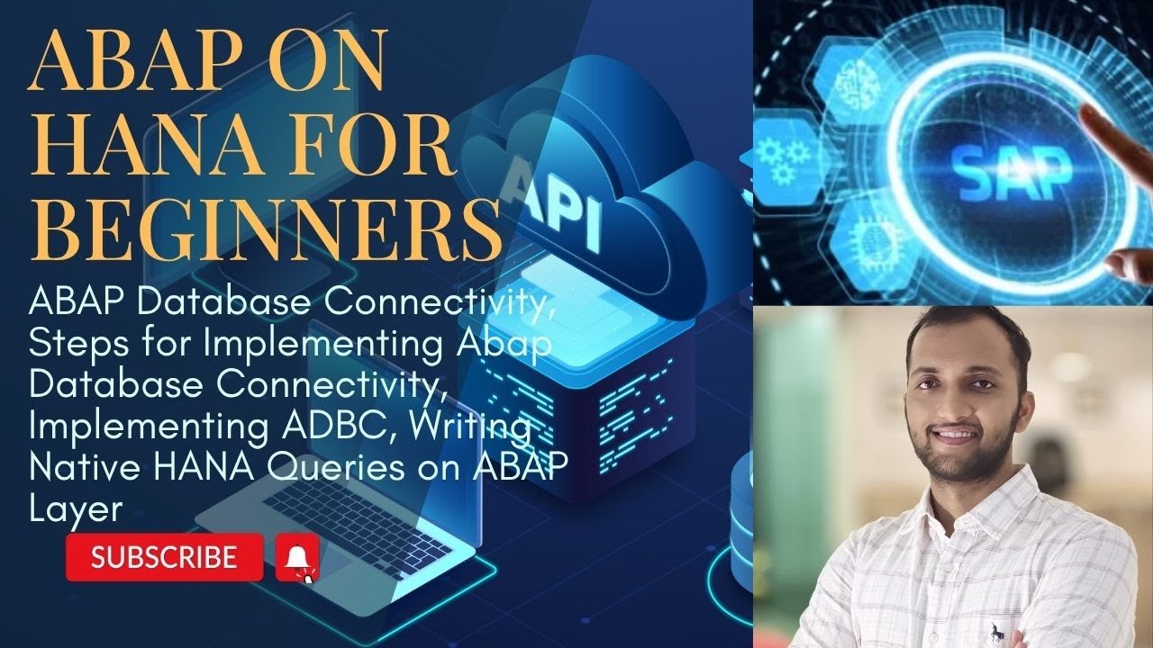 27. ABAP Database Connectivity, Steps for Implementing ADBC, Implementing ADBC
