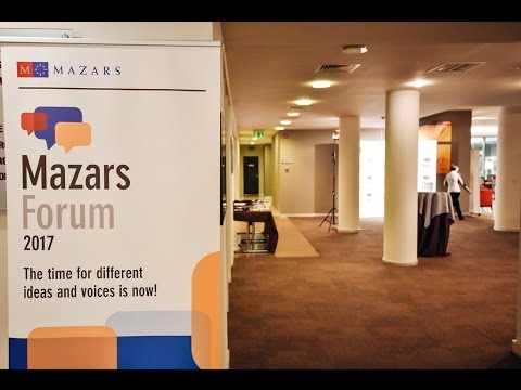 Mazars Forum 2017 - Inspiration for business, career and life