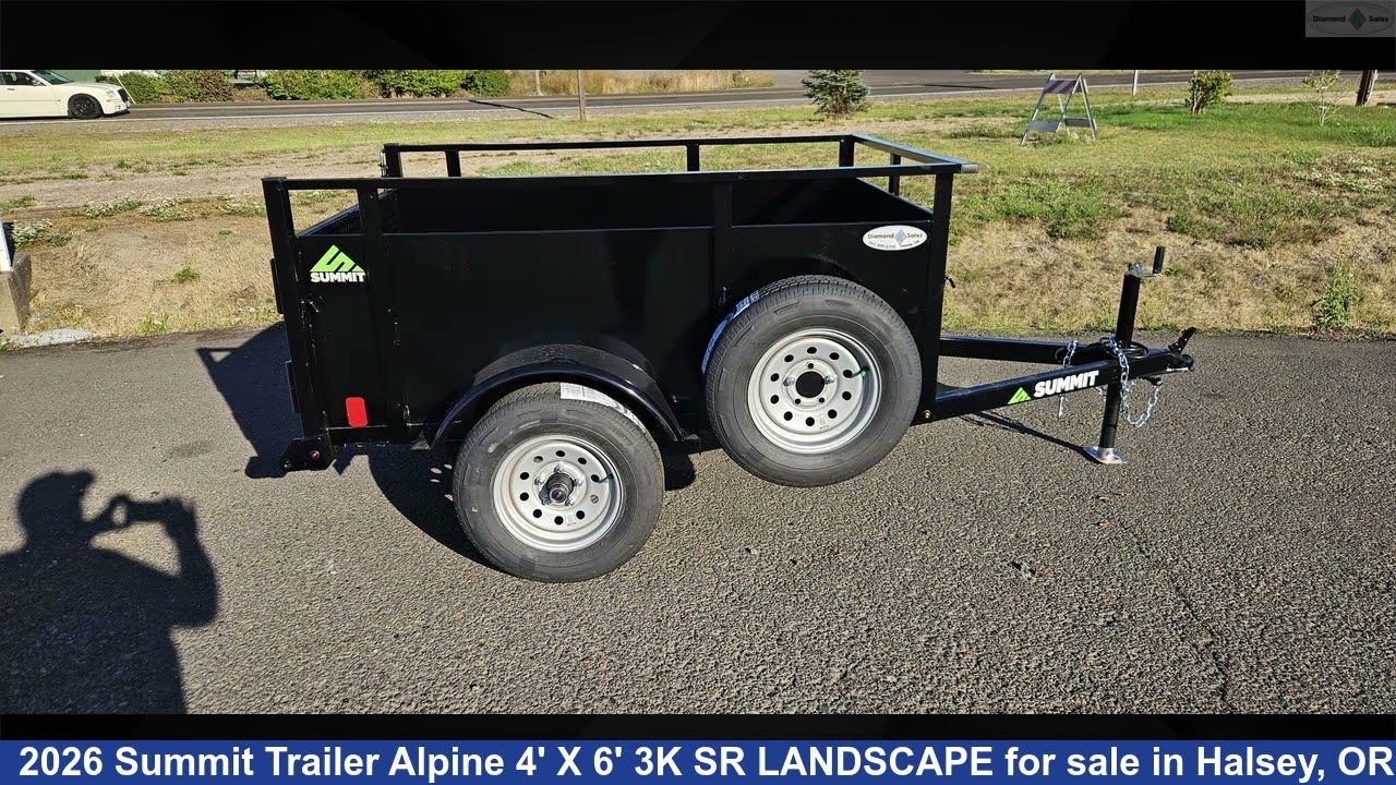 Incredible 2026 Summit Trailer Alpine Landscape Trailer For Sale in Halsey, OR