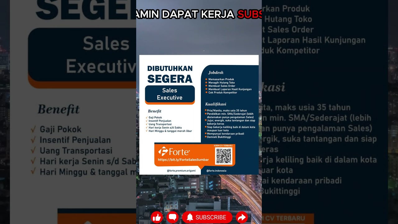 INFO LOWONGAN KERJA PT. ADIDAYA ANDALAN ASIA #loker #loker #kerja #job #fyp