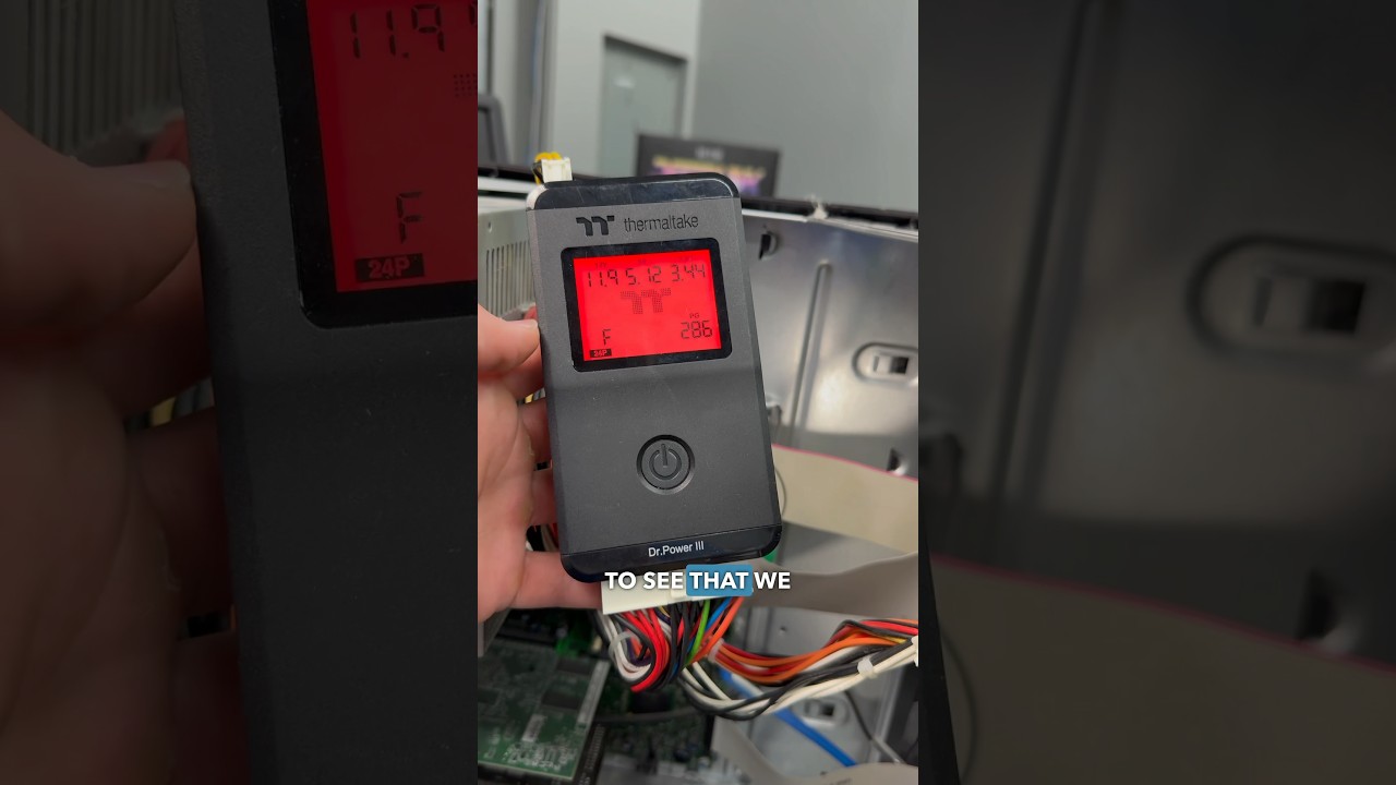 Old Dell Power Failure! #techtips #tech #pc #pcrepair #computerrepair