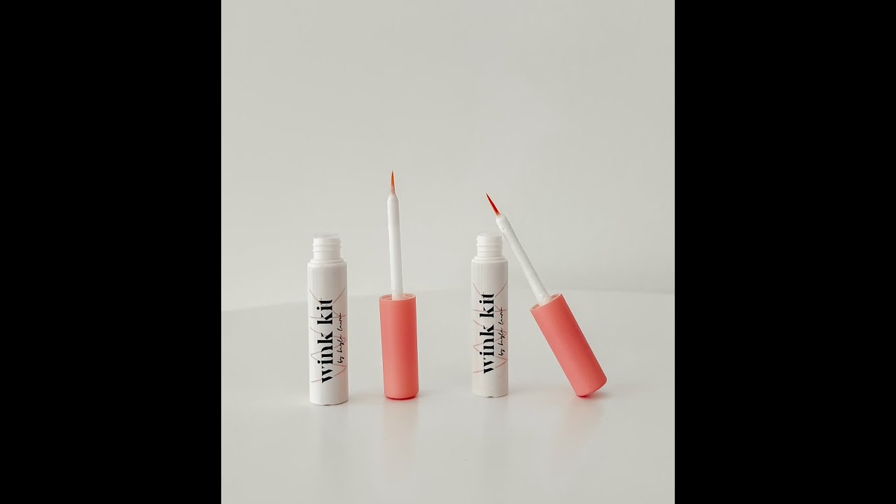 Wink Kit Brush Adhesive Tutorial
