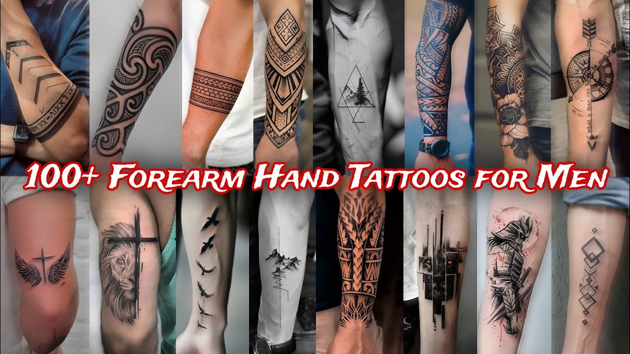 100+ Forearm Hand Tattoos for Men | Trigger Tattoo 