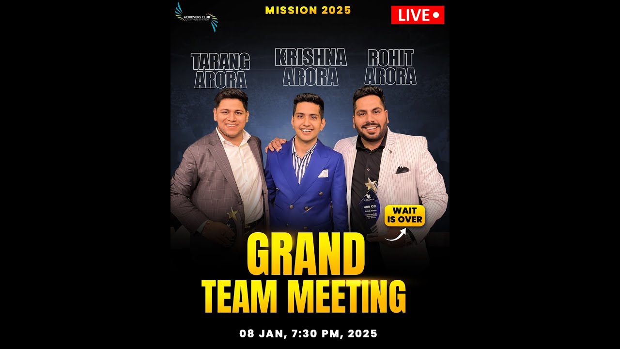 Insights from the Grand Team Meeting: Strategies for Success in 2025 ...