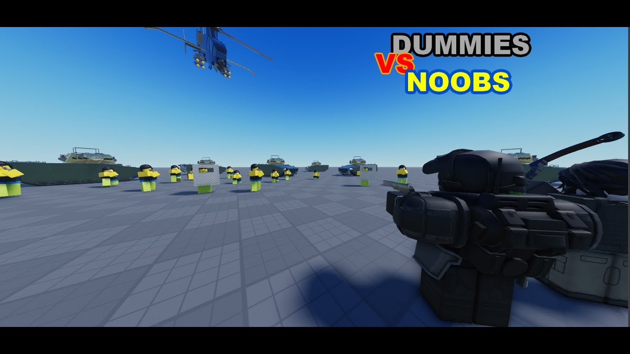 Dummies VS Noobs - Back In Roblox