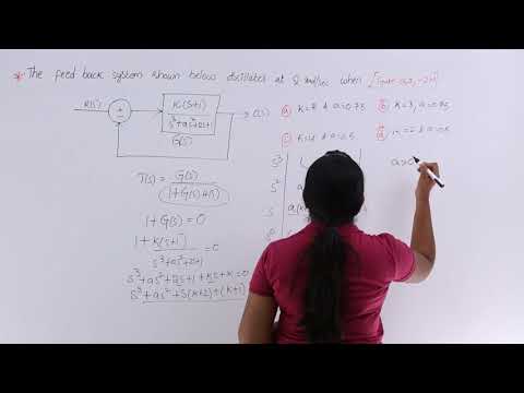 GATE Problem on Stability When Oscillating Frequency is Given Video Lecture - Electronics and ...