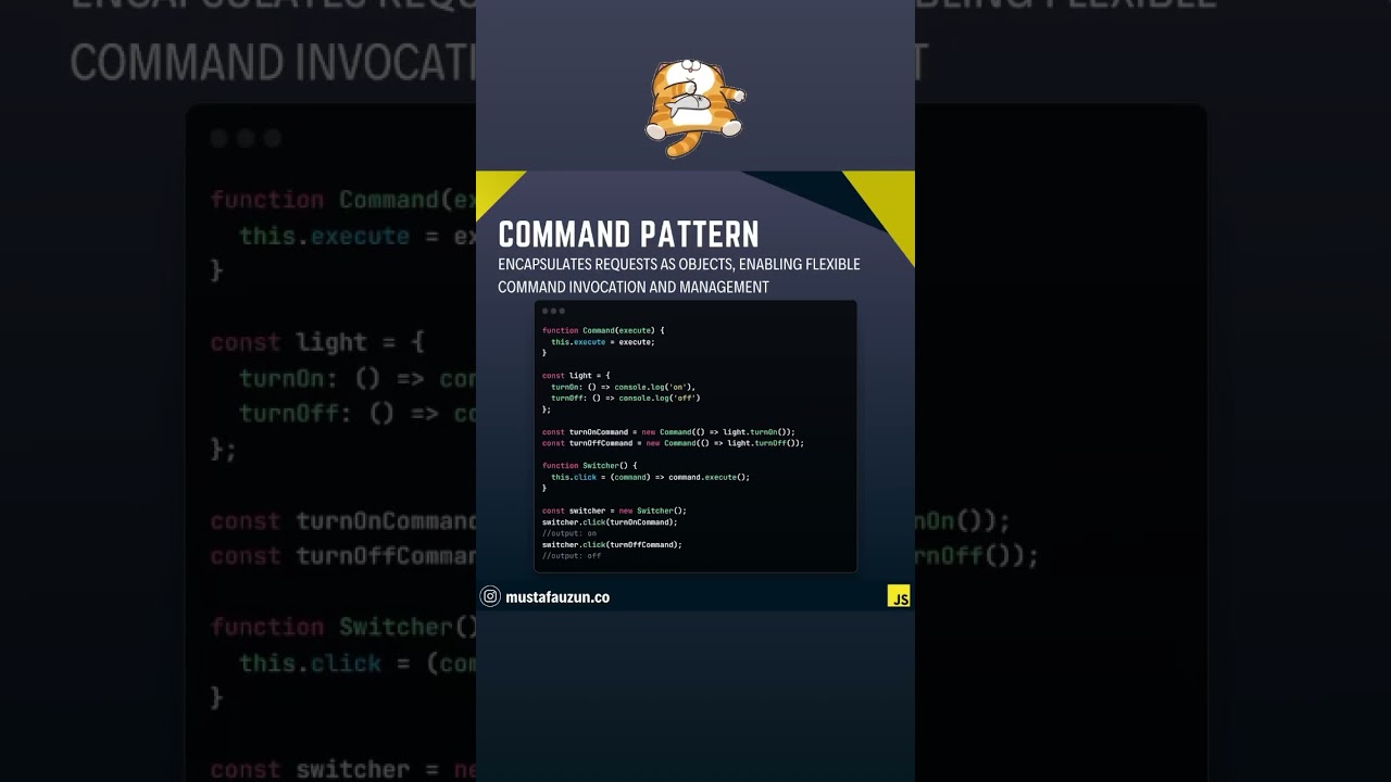 Javascript, Command Pattern #javascript