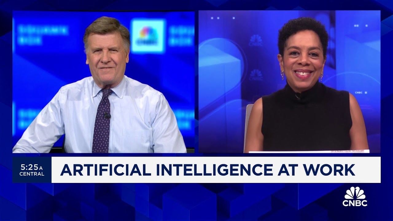 72% of workers who used AI at work say it made them more productive, CNBC survey finds