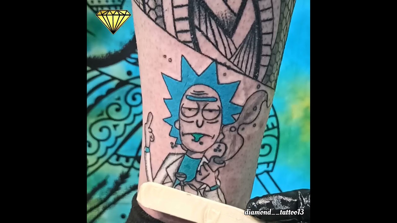 rick Sanchez tattoo .rick and Morty