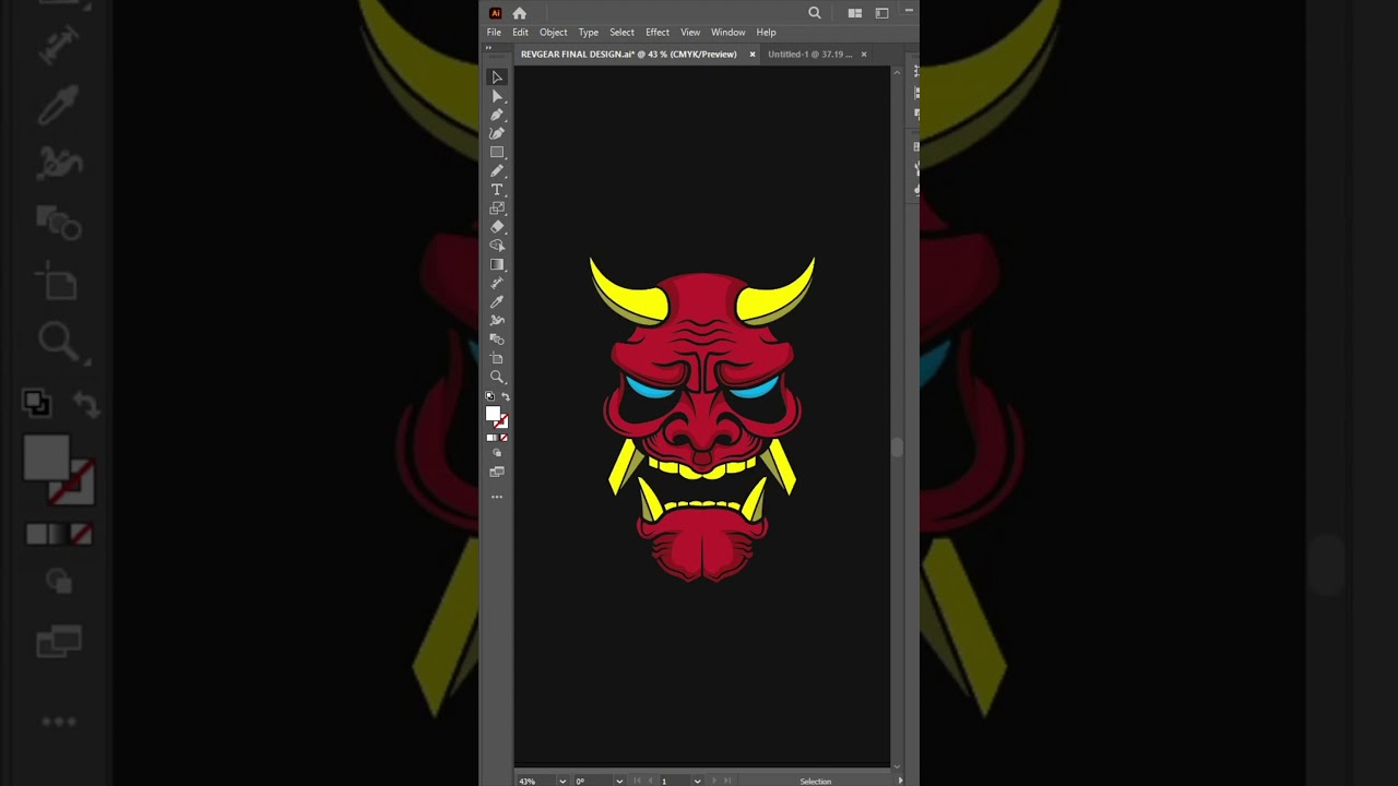 From concept to completion: vector art apparel design process #apparelart #vectorart #graphicdesign